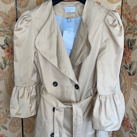 Savida | Jackets & Coats | New Savida Womans Kahki Trenchcoat With Puff ...